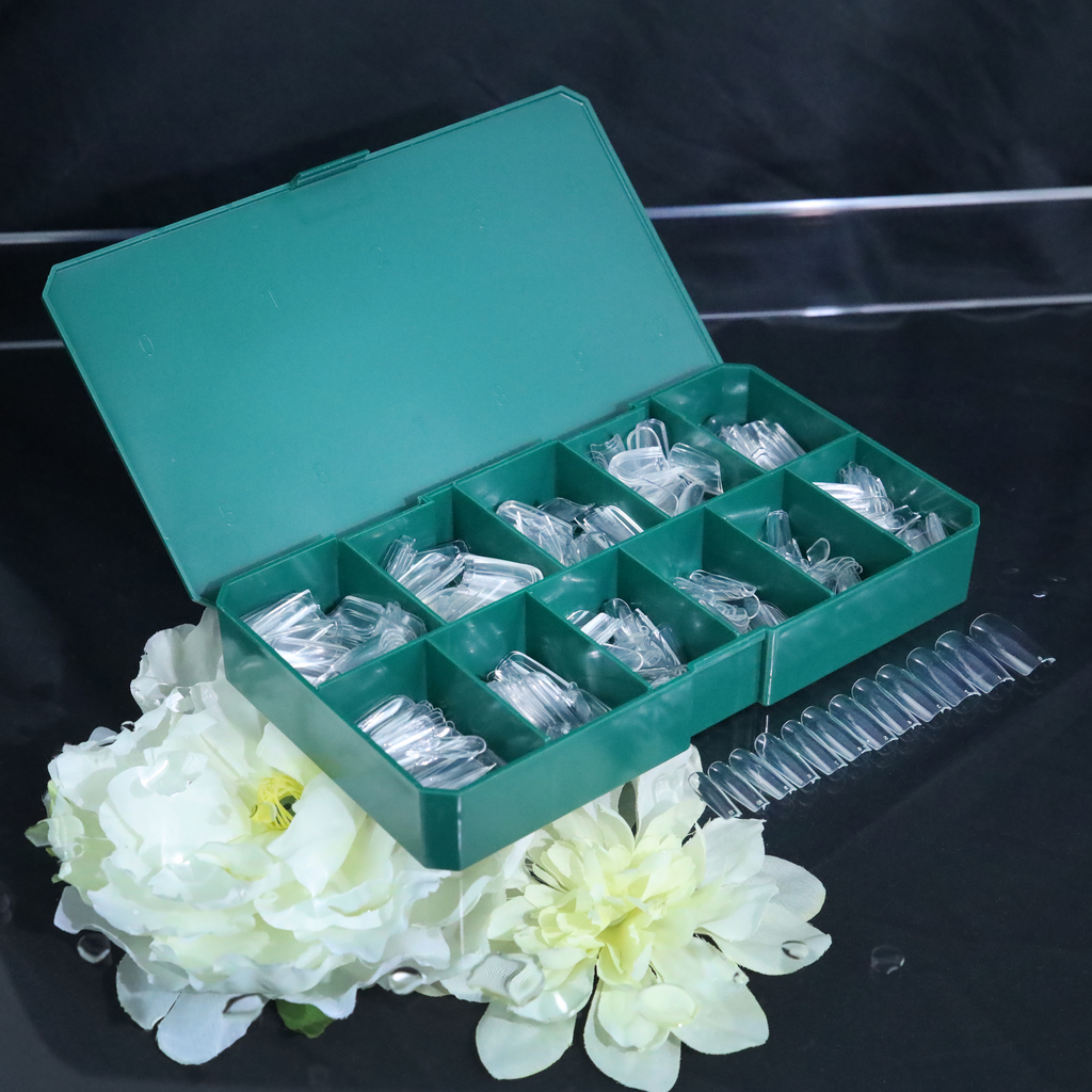 TiaraX Clear Tips Box - Medium Square – The Imperial Room